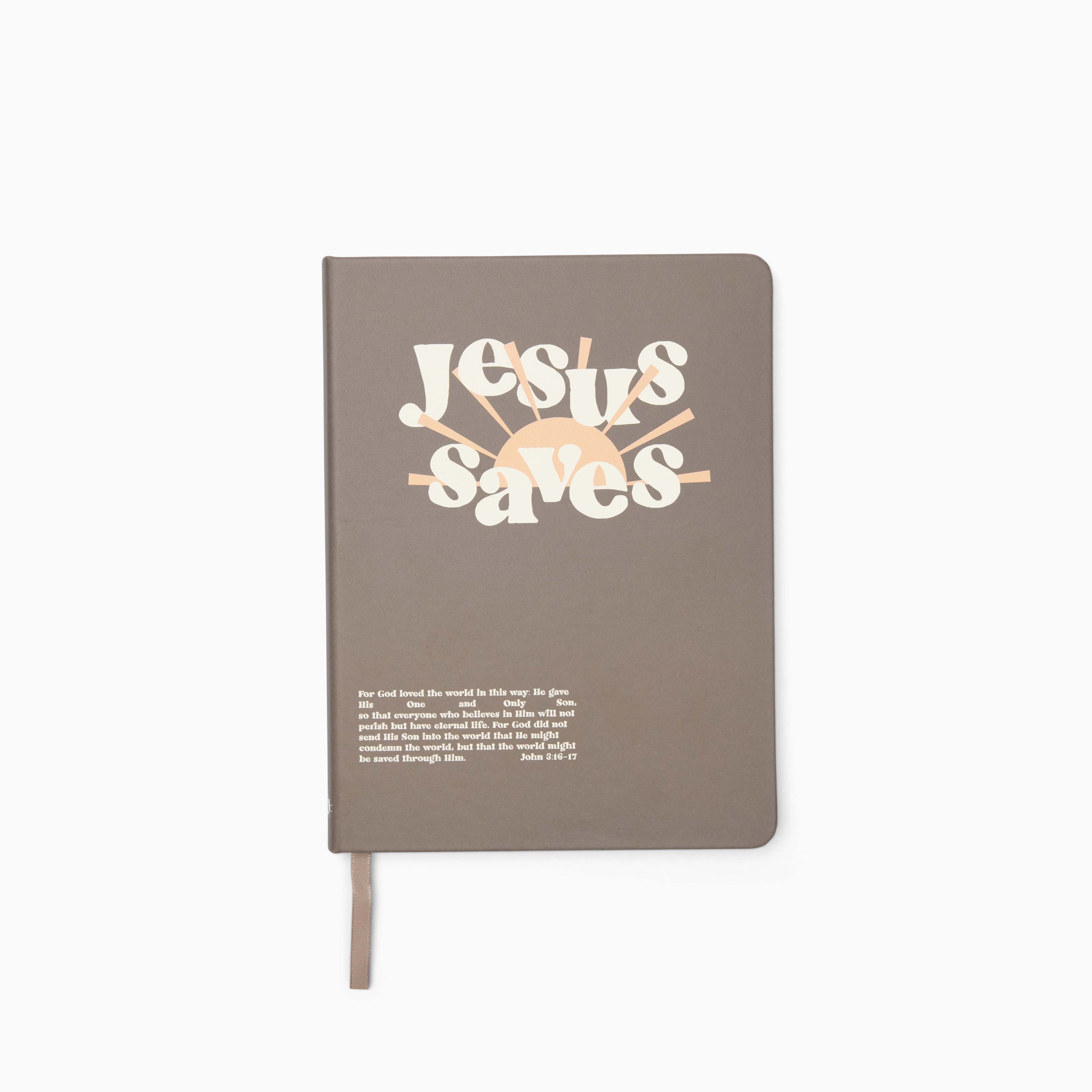 Jesus Saves Hardcover Bound Journal | GLO