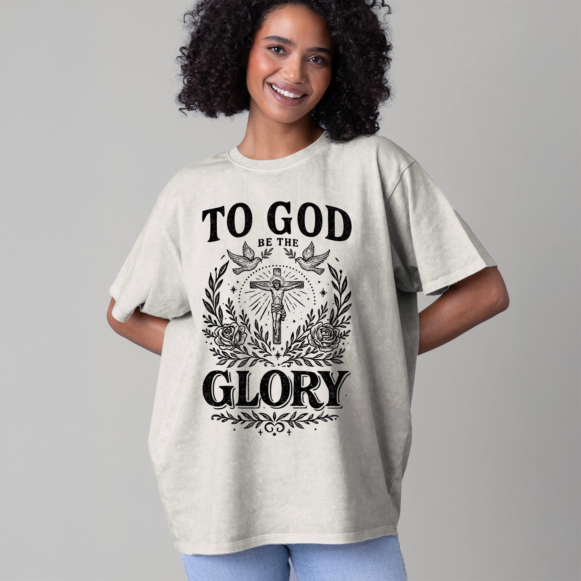 GLO - Glory Tee - Lunar Rock - Vintage Wash - 25