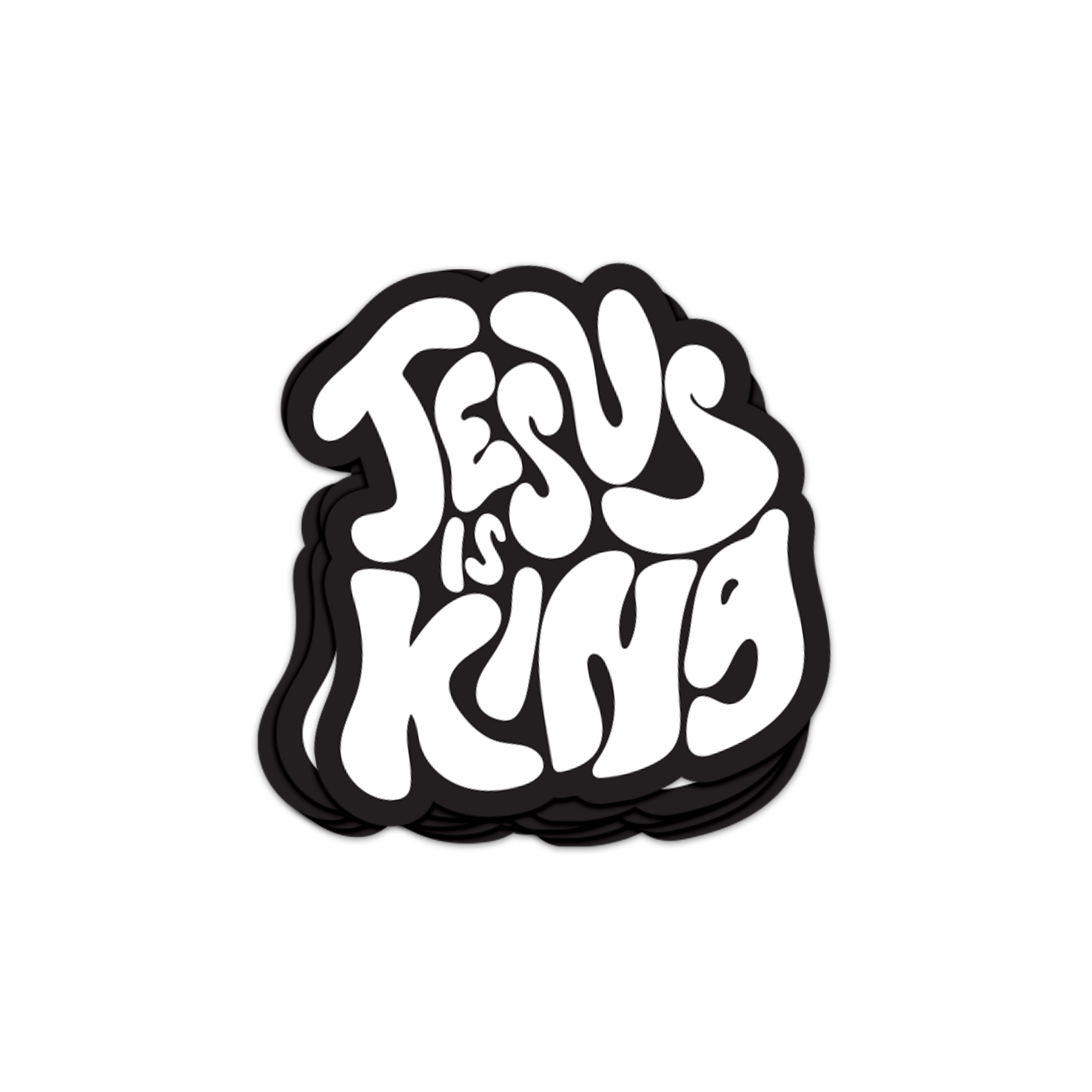 Jesus Is King Sticker – GLO