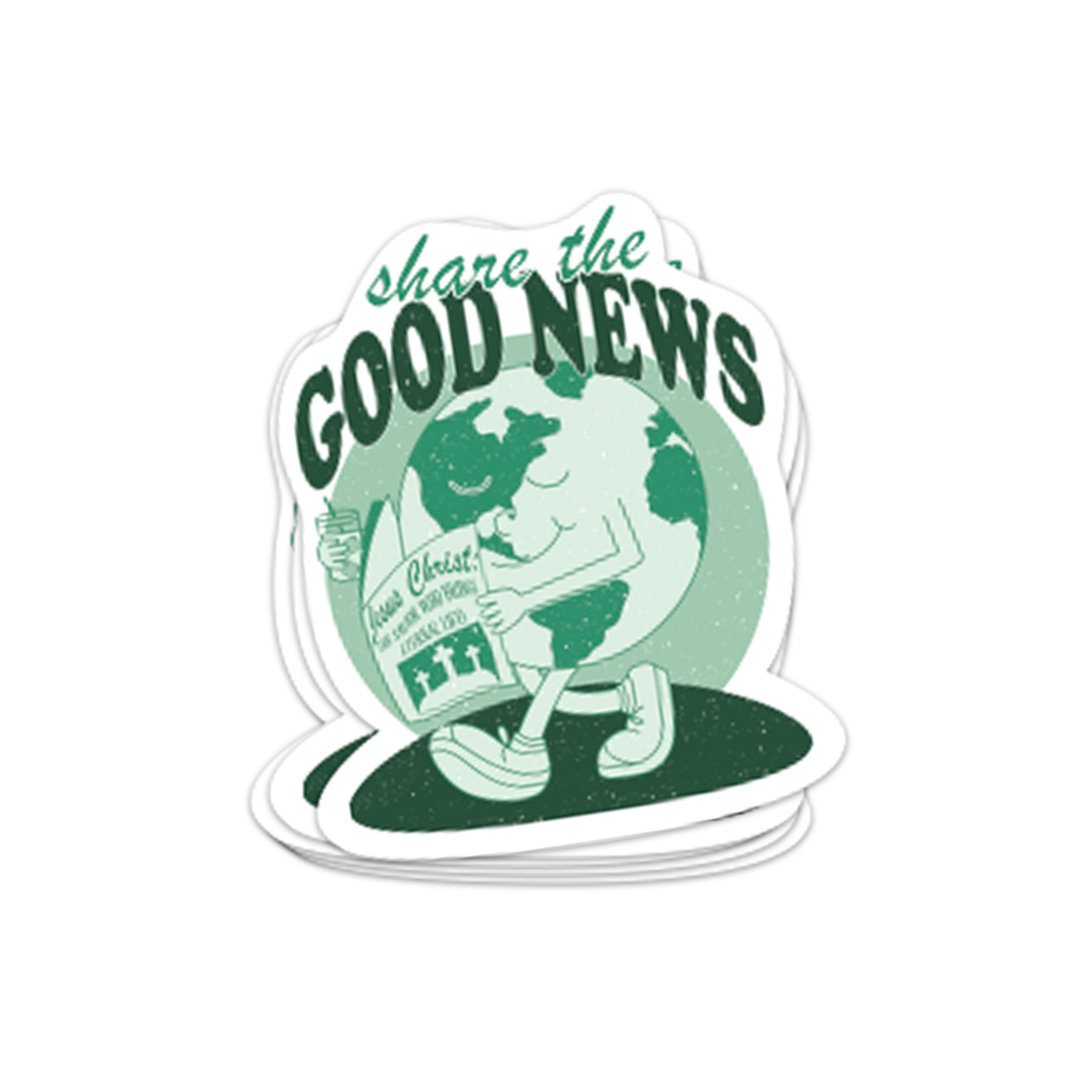 Share The Good News Sticker – GLO